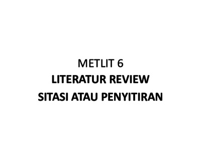 Materi 6 - Sitasi - Repository